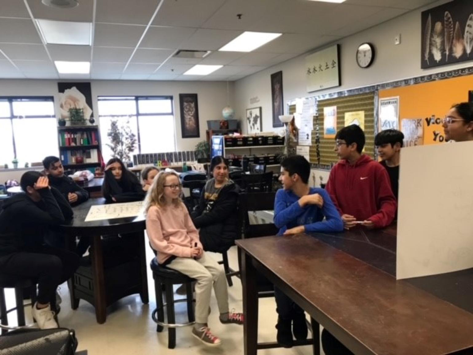 Schoolwide Inquiry: Connections | Colleen & Gordie Howe Middle